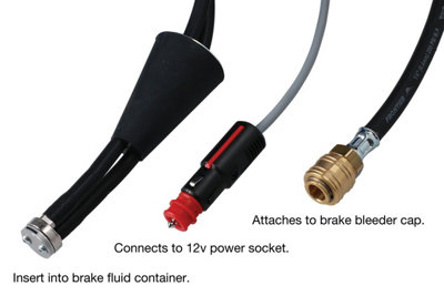 Laser Tools 8395 12v High Pressure Brake Bleeder