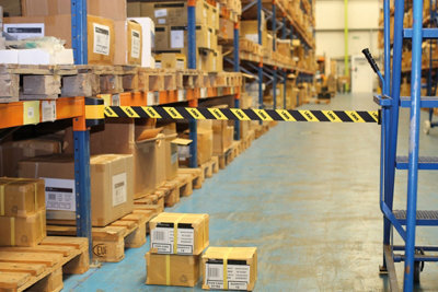 Laser Tools 8528 Wall Mounted Magnetic Retractable Barrier 3m x 48mm