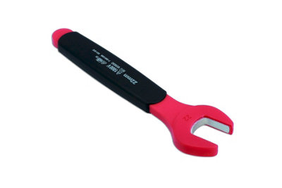 Laser Tools 8554 VDE 1000V Insulated Single Open Ended Spanner 22mm