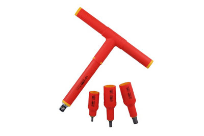 Laser Tools 8561 10pc VDE 1000v Insulated Socket Hex Bit Set | DIY at B&Q
