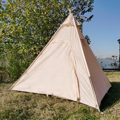 Latourreg Adventure Pyramid Tent - Robust 300D Fabric, Ultimate Weather ...