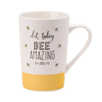 Latte Mug Fine China Bee Amazing Yellow English Tableware Co.