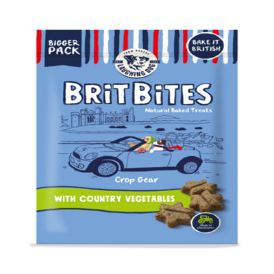 Laughing Dog Brit Bites Country Vegetables 175g (Pack of 7)