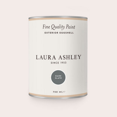 Laura Ashley Dark Slate 750ml Exterior Eggshell Paint
