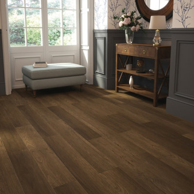 Laura Ashley Southwick LVT Waterproof, Matt Finish Wood Effect Luxury ...