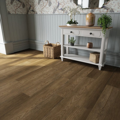 Laura Ashley Southwick Waterproof Matt Finish Wood Effect Luxury Vinyl ...