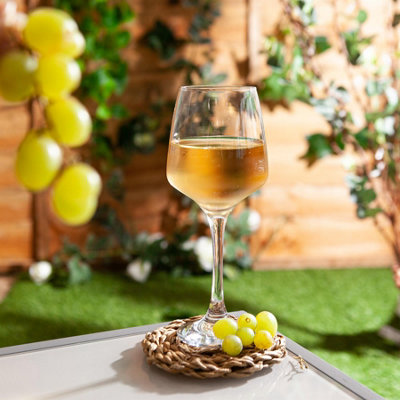 LAV Lal White Wine Glasses - 295ml - Clear - Pack of 6