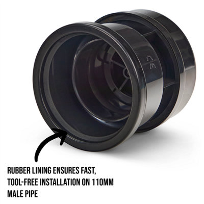 LavaTap 110mm Air Admittance Valve Female Push Fit & Solvent Weld ...