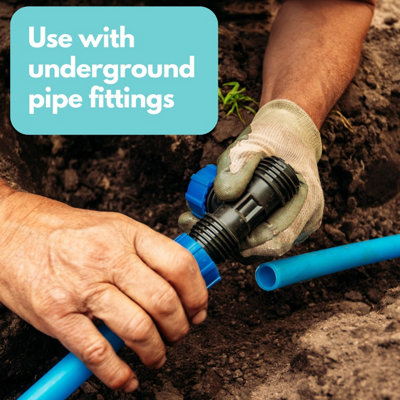 LavaTap 25mm MDPE Pipe Mains Water Supply Medium Density Polyethylene ...