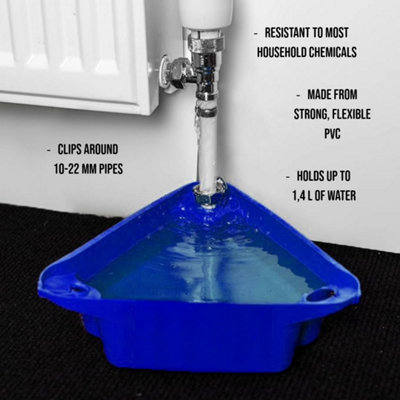 LavaTap Radiator Maintenance Kit with Plumb Tub Drain Tray & Vacuum ...