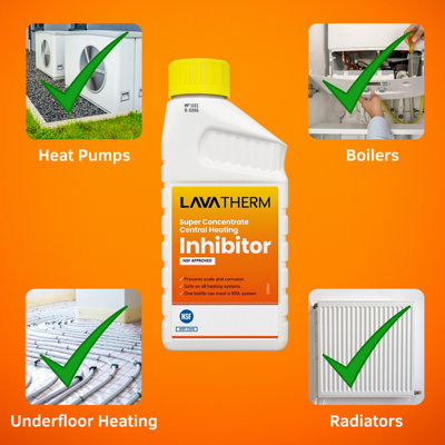 LavaTherm Super Concentrate Central Heating Inhibitor for Radiator ...