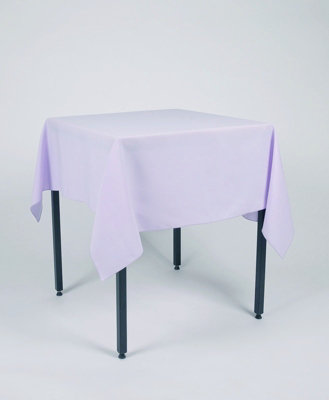 Lavender Square Tablecloth 147cm x 147cm (58" x 58") | DIY at B&Q