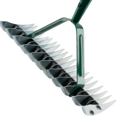 Lawn Aerator Scarifier Head, Effective Manual Lawn Grass Soil ...