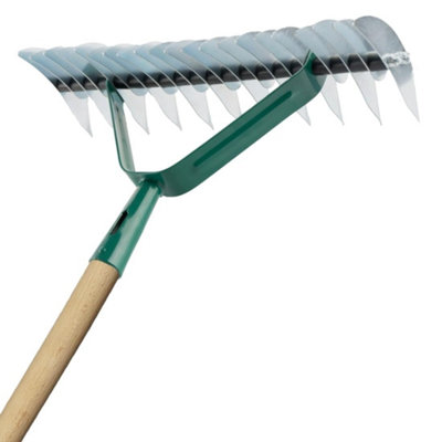 Lawn Aerator Scarifier with Handle, Effective Manual Lawn Grass Soil ...