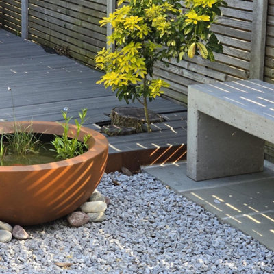 lawn edging 150 mm high , corten steel edging , border edging , Metal ...