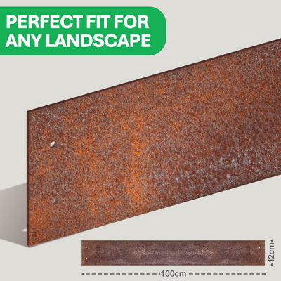 Lawn Edging / Pathway Edging / Flower Bed Border Edging in a Naturally ...