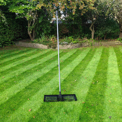 Lawn Leveller Rake / Lawn Lute for Top Soil, Sand, Dressing and Compost ...