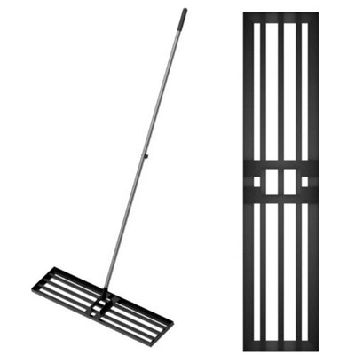 Lawn Leveller Rake / Lawn Lute for Top Soil, Sand, Dressing and Compost ...