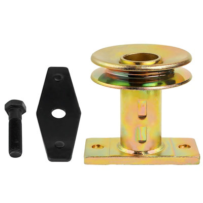 Lawn Mower Blade Adapter with Pulley-Includes Screws&Blade Support