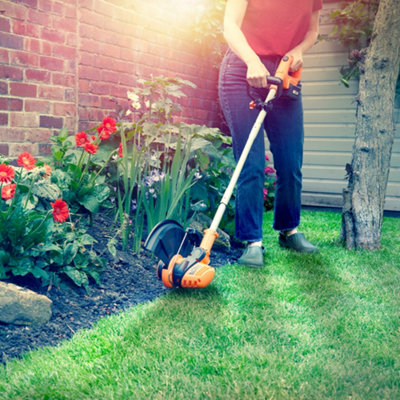 LawnMaster MX 24V 25cm Cordless Grass Trimmer and Edger - 3-in-1 ...