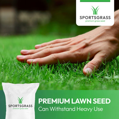 Lawns Direct™ SportsGrass™ 20kg Professional Multi-Purpose Grass Seed ...