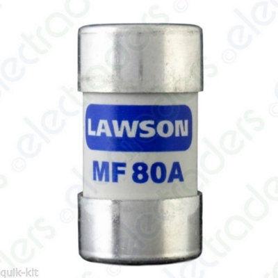 Lawson MF80A Cut Out Fuse - 80Amp