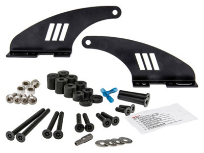 LAZER Roof Mounting Kit Stainless Steel For Triple-R 28 Fits Defender ...
