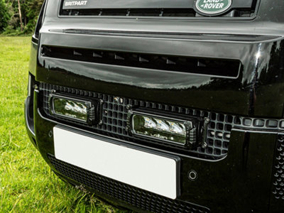 LAZER Triple-R 750 LED Spot Lights Grille Integration Kit Fits Defender ...
