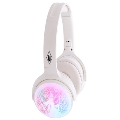Lazerbuilt Wicked Light-Up Bluetooth On-Ear Headphones