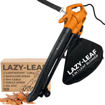 Lazy-Leaf Electric Garden Leaf Blower / Vacuum / Shredder / Mulcher ...