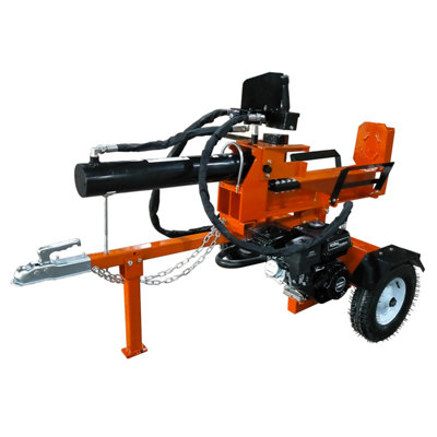 Lazy-Log Hydraulic Log Splitter 22 Ton - Heavy Duty - Trailer Mounted ...