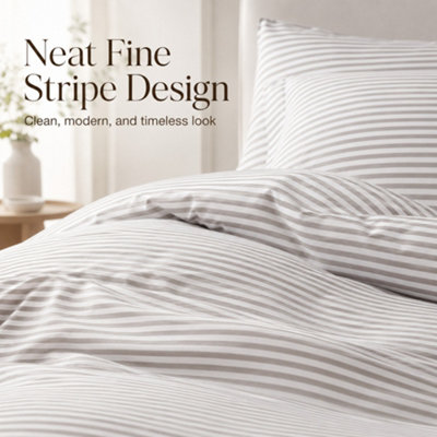 Lazzaro Super King Duvet Set Luxury Brushed Microfiber Super King Duvet ...
