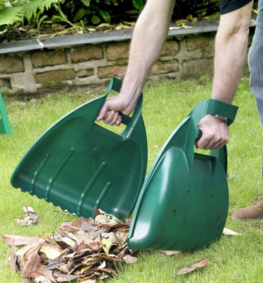 Leaf Grabbers With Handles Heavy Duty Garden Leaf Collector Set Garden ...
