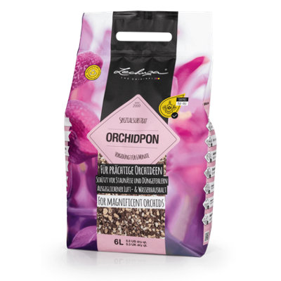 LECHUZA ORCHIDPON Orchid Potting Mix Organic Peat-Free Orchid Compost 6 ...