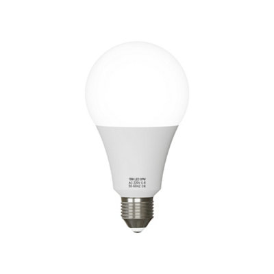 LED A60 E27 18W Edison Warm White 2700K 1506lmn Screw Non-Dimmable ...