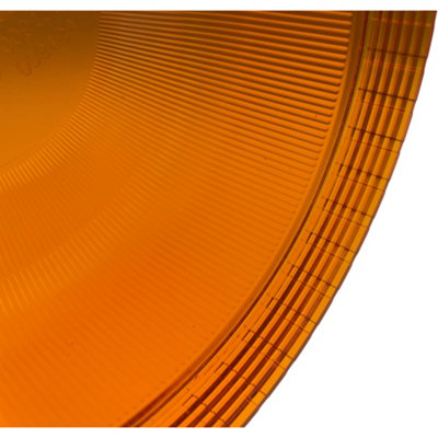 LED Amber Flashing Compact Light Beacon Bolt On 12v/24v