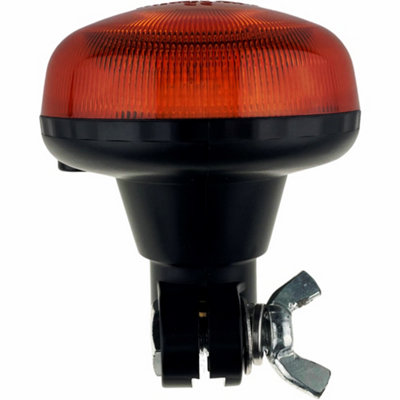 LED Amber Flashing Economy Micro Beacon Din 12v/24v