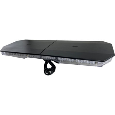 LED Amber Flashing Light Bar Bolt On 12v/24v
