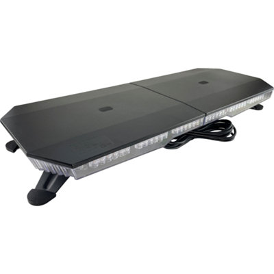LED Amber Flashing Light Bar Bolt On 12v/24v
