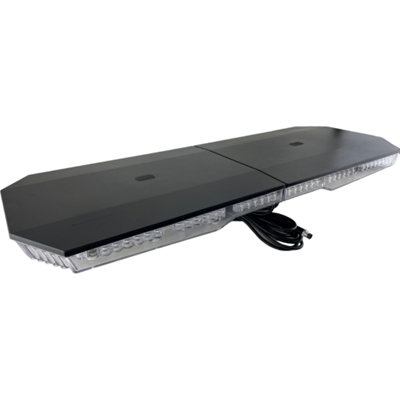 LED Amber Flashing Light Bar Bolt On 12v/24v