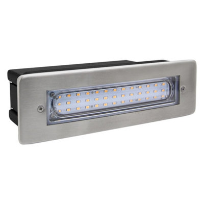 LED Brick Light Outdoor Wall Light Pathway Step Light Warm White ZLC21BLWW