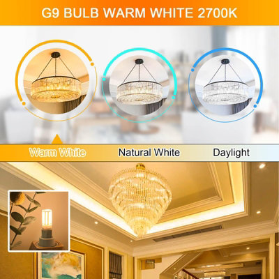 LED Bulbs Warm White 5W 500LM 2700K 6 Pack