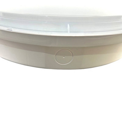 LED Bulkhead Ceiling Light Bathroom IP65 5 Colours Selectable 20mm ...