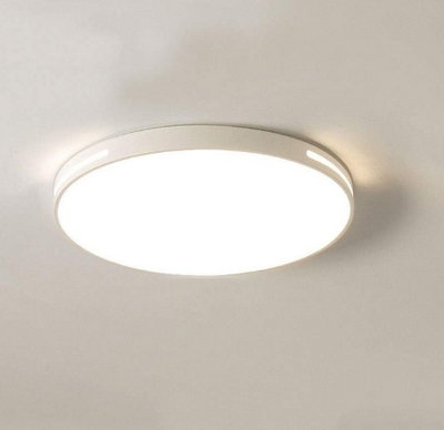 LED Ceiling Light 18W Slim Flush Mount Ceiling Lamp Round White