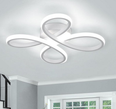 LED Ceiling Light White LED Ceiling Light Fixture Indoor Ceiling Lamp 33W