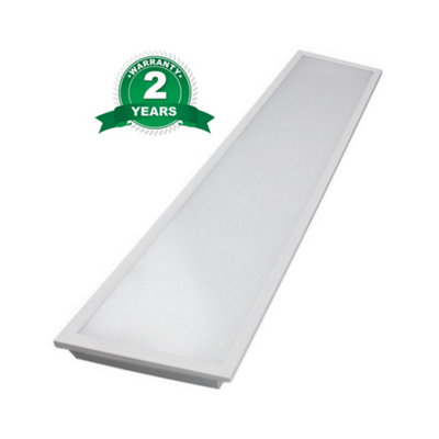 LED Ceiling Slim Backlit High Lumen Panel 120x30cms 40W 4000K (2pc pack)