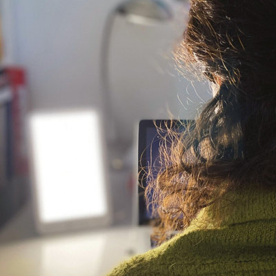 LED Daylight SAD Lamp - 10000 Lux Portable Sunlight Simulator Therapy ...