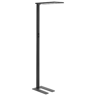 LED Floor Lamp ORION with Motion Sensor Metal Black