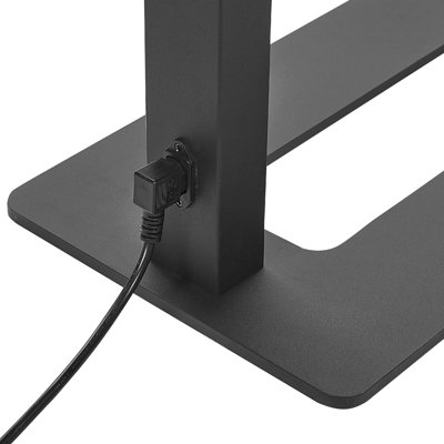 LED Floor Lamp ORION with Motion Sensor Metal Black