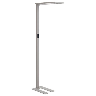 LED Floor Lamp ORION with Motion Sensor Metal Silver